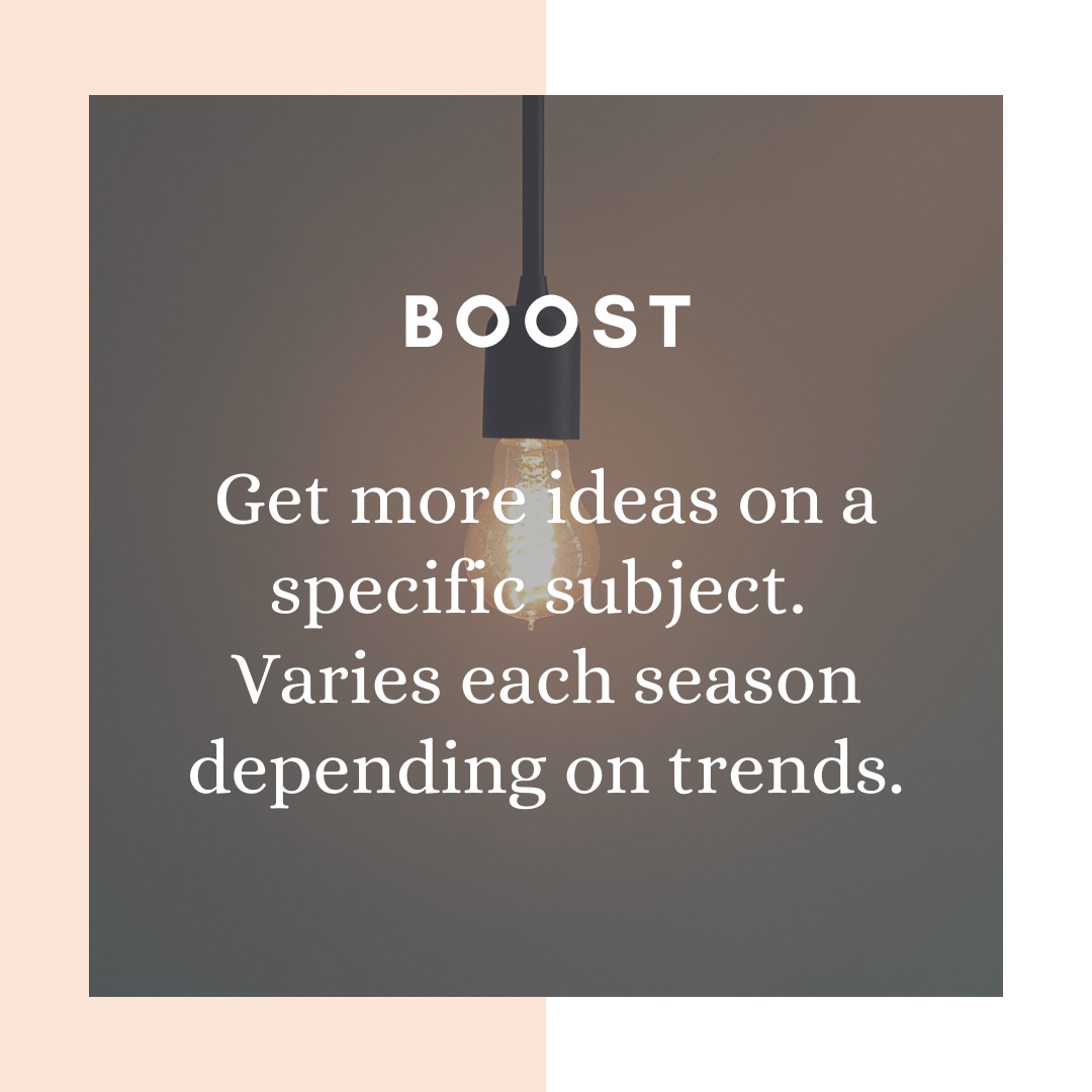 Inspiration Booster | WeOutWow